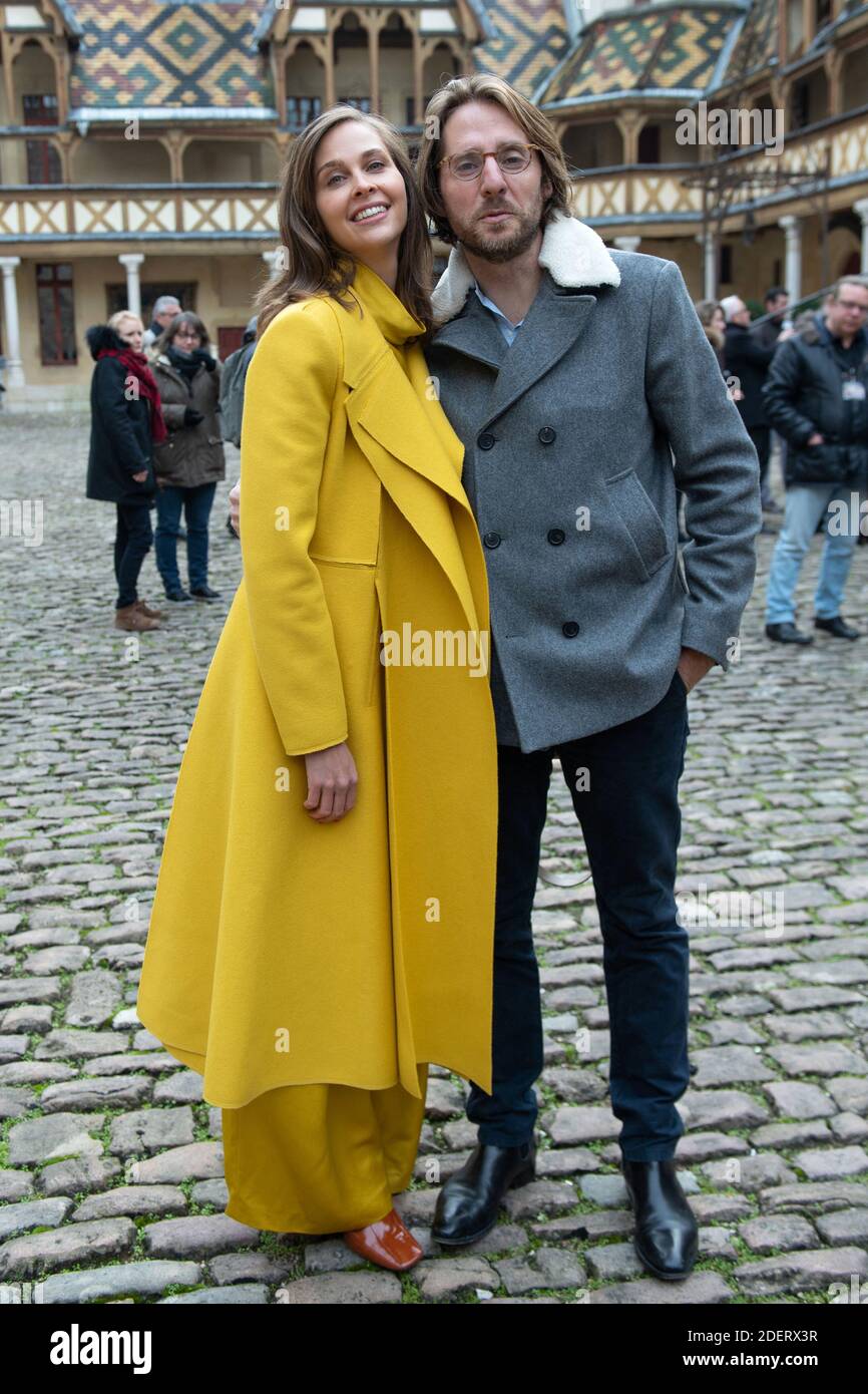 Ophelie Meunier and her husband Mathieu Vergne attending the 159th ...