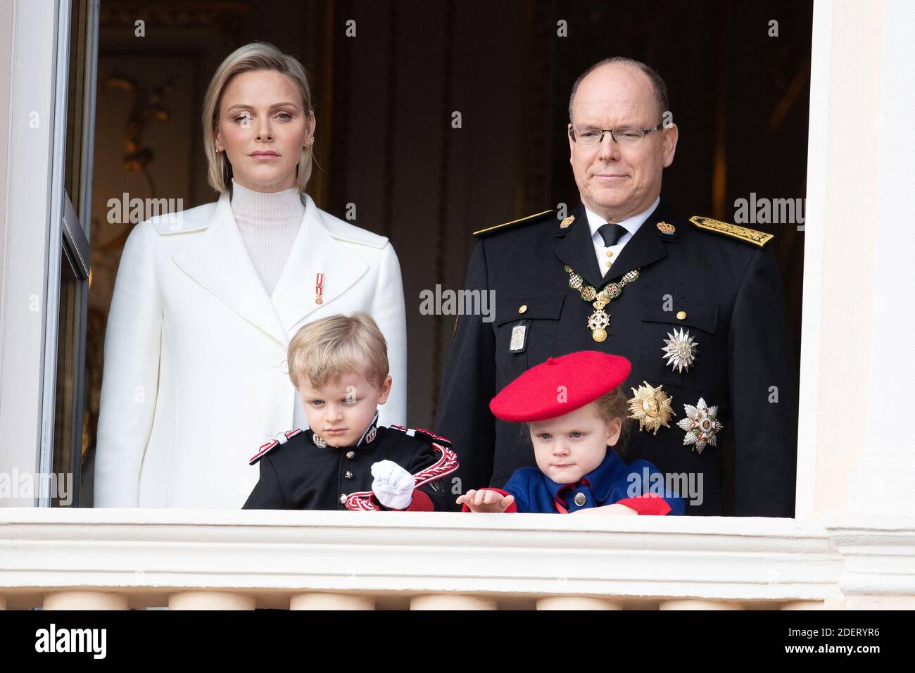 Prince Albert II of Monaco, Princess Charlene of Monaco, Crown Prince ...