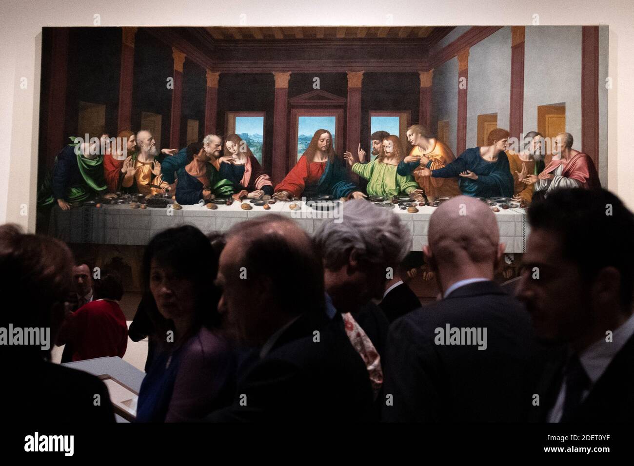 General atmosphere during the Leonardo Da Vinci Louvre Exhibition ...