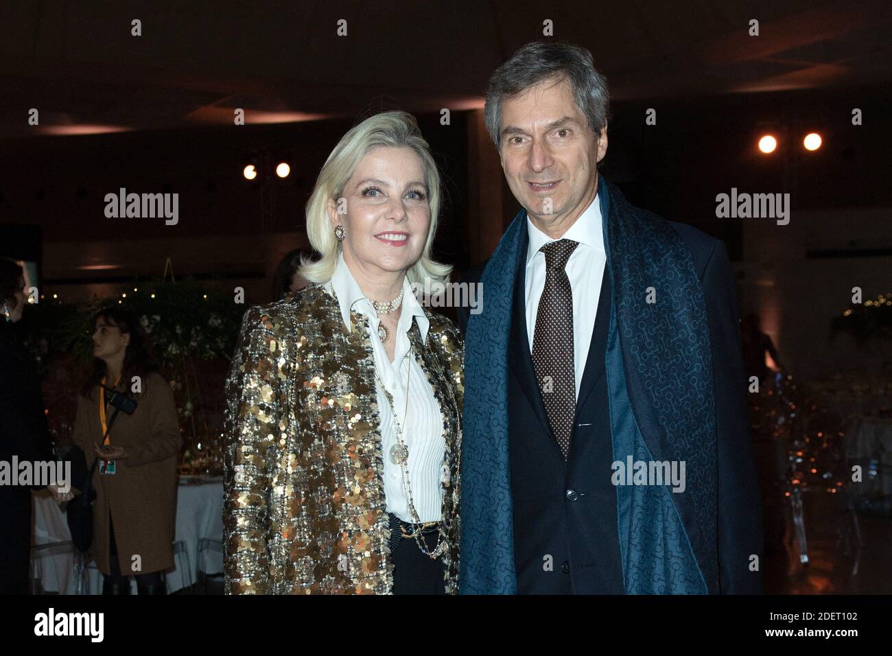 Giandomenico Magliano and his wife Giada Magliano attending the Grand ...