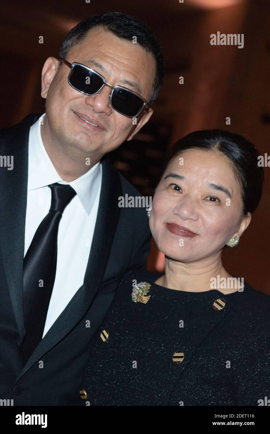 Director Wong Kar-Wai and his wife Ye-cheng Chan attending the Grand ...