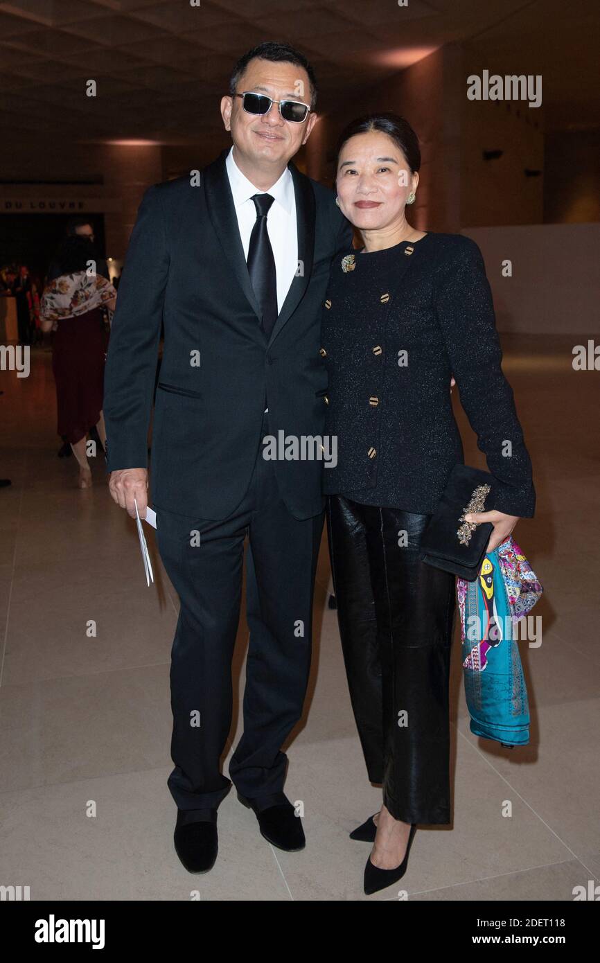 Director Wong Kar-Wai and his wife Ye-cheng Chan attending the Grand ...