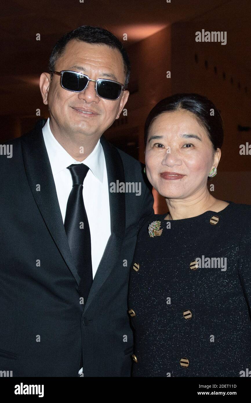 Director Wong Kar-Wai and his wife Ye-cheng Chan attending the Grand ...