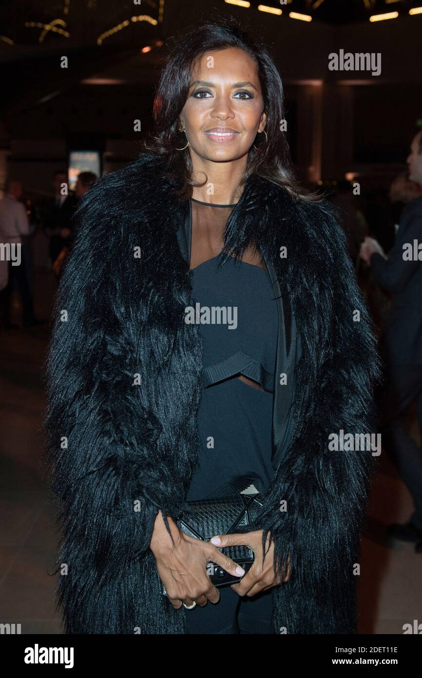 Karine Le Marchand attending the Grand Dinner of the Louvre celebrating ...