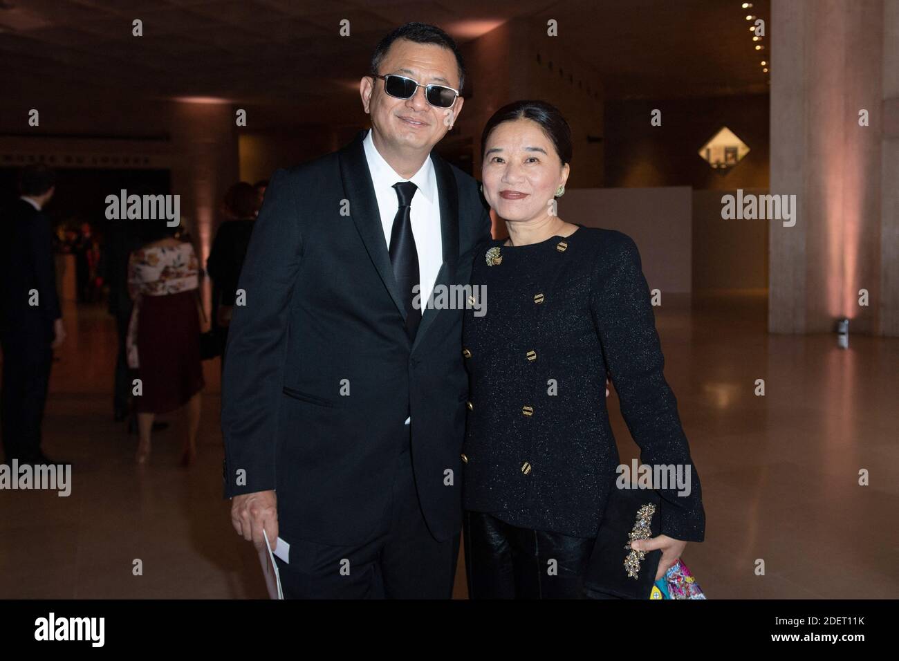 Director Wong Kar-Wai and his wife Ye-cheng Chan attending the Grand ...