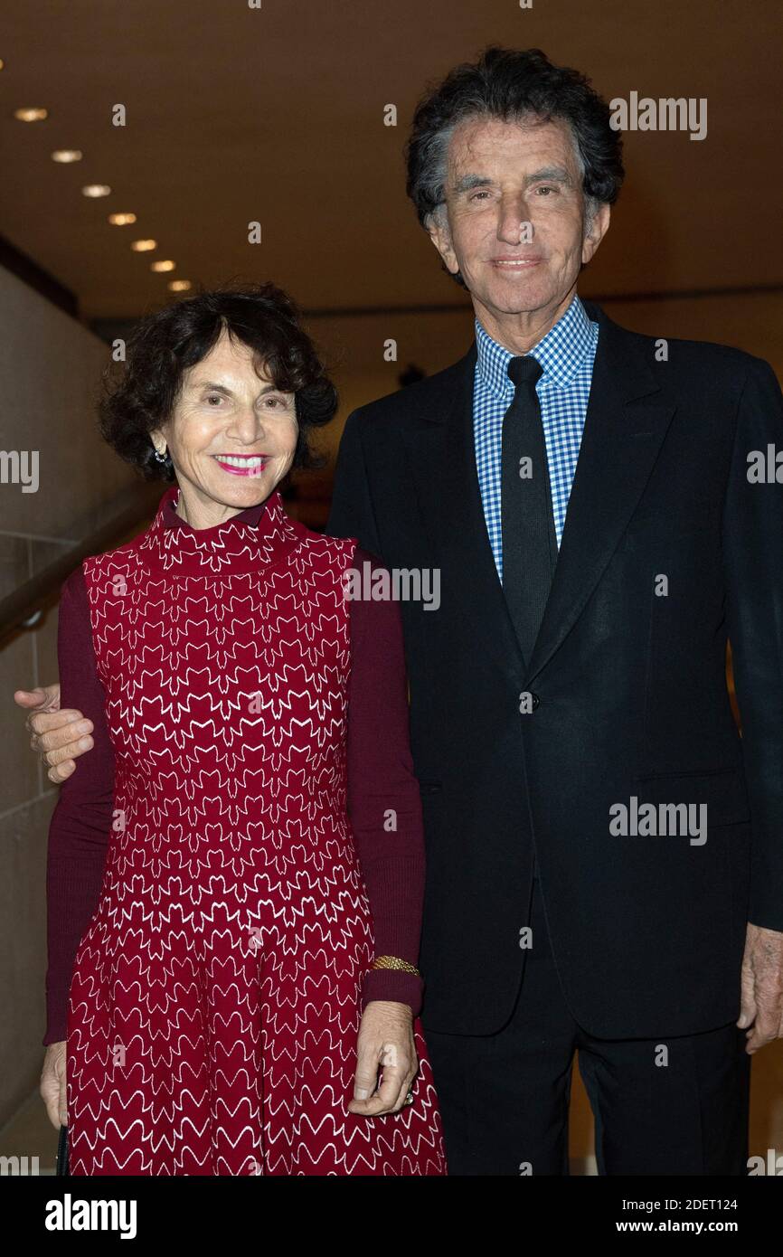 Jack Lang and his wife Monique Lang attending the Grand Dinner of the ...