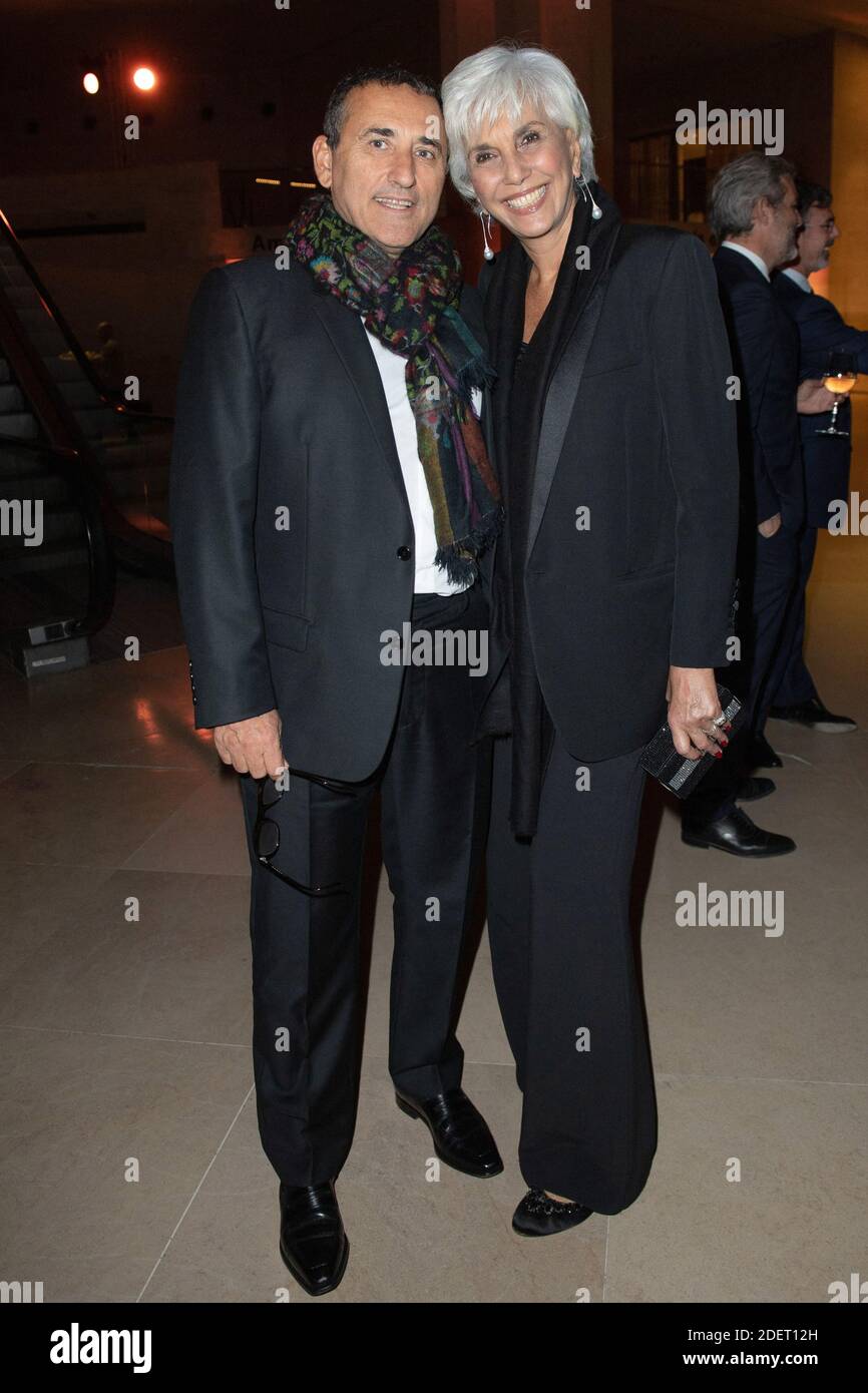 Pascal Houzelot and Linda Pinto attending the Grand Dinner of the ...