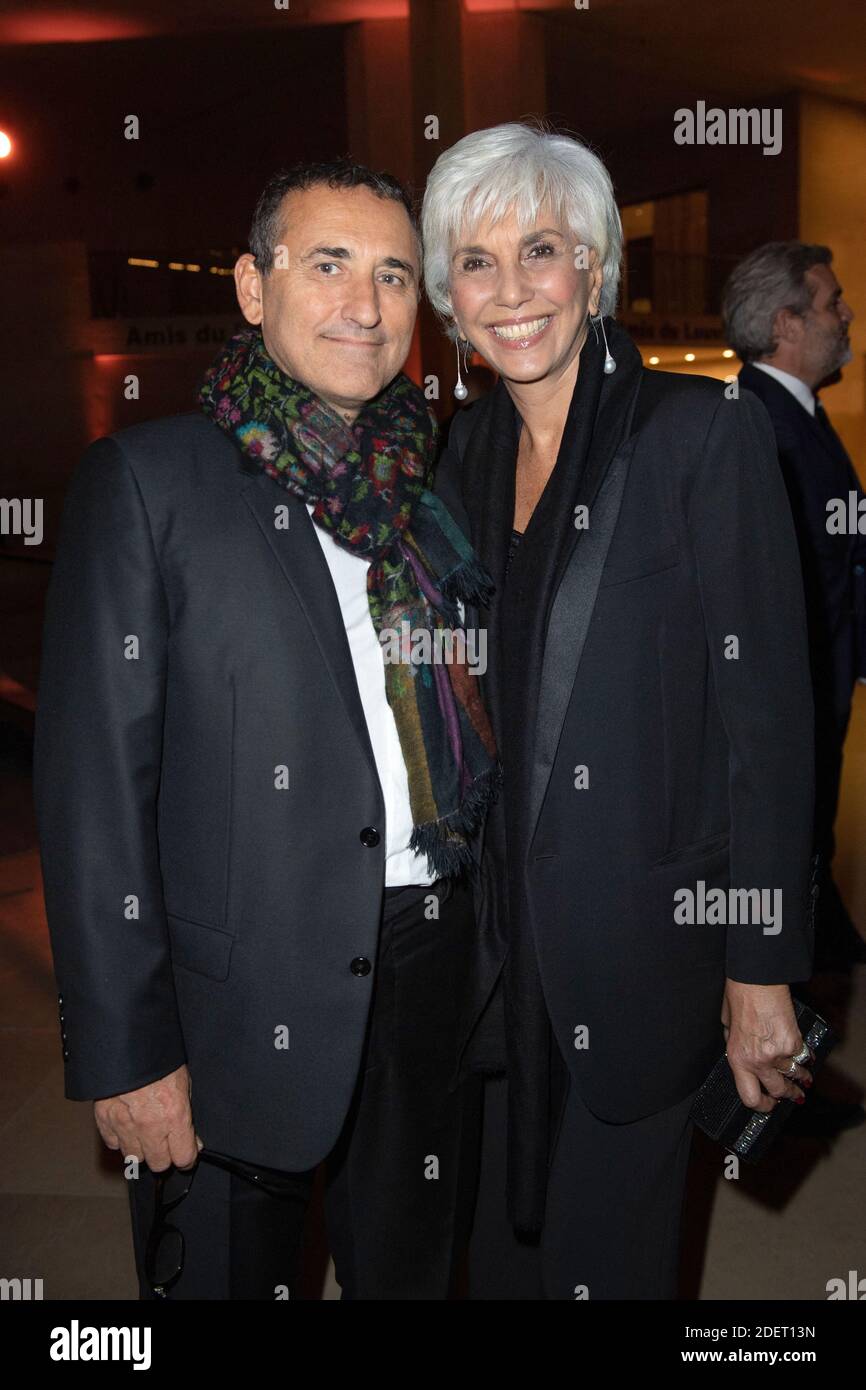 Pascal Houzelot and Linda Pinto attending the Grand Dinner of the ...