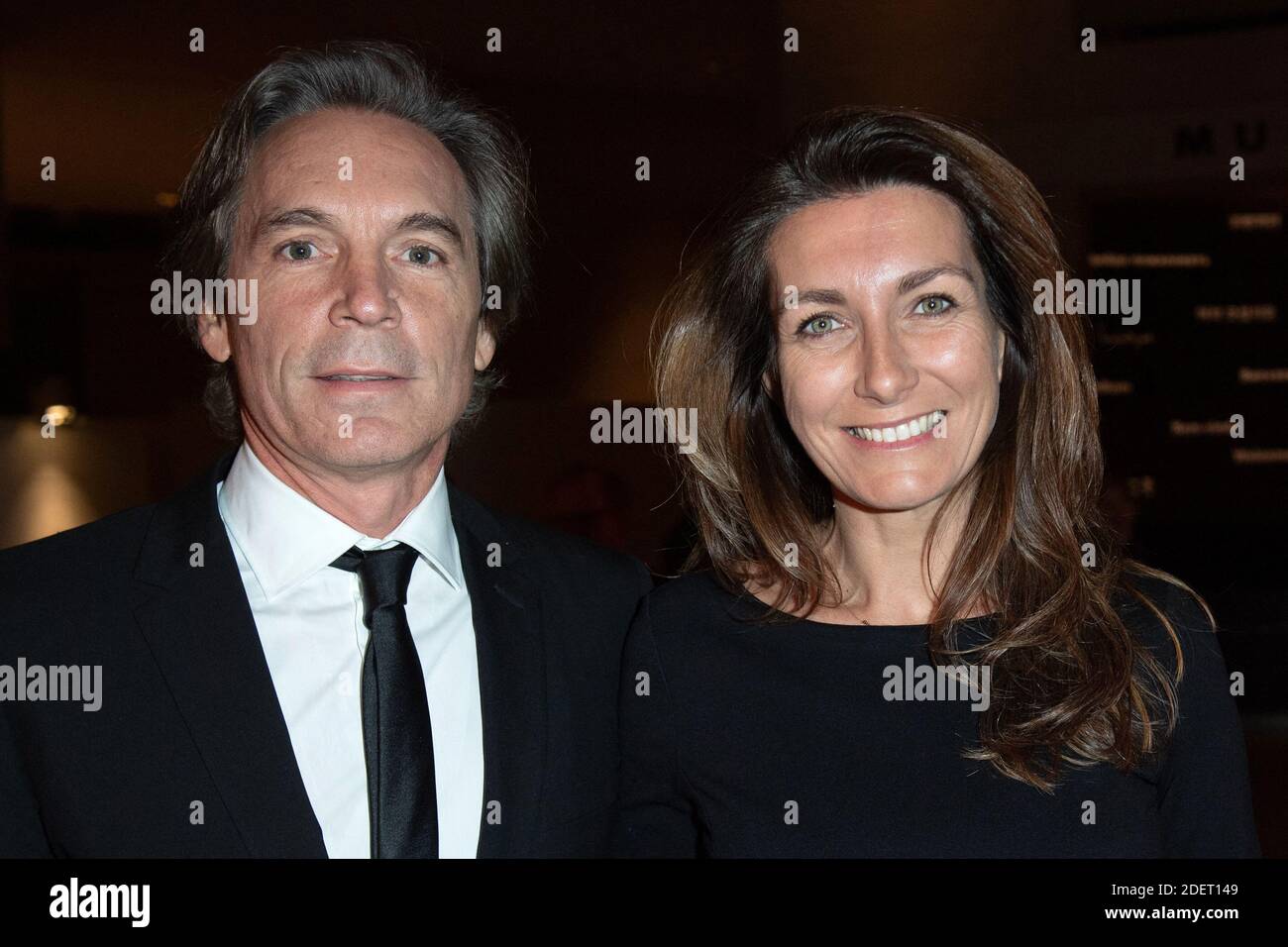 Nicolas Vix and Anne-Claire Coudray attending the Grand Dinner of the ...