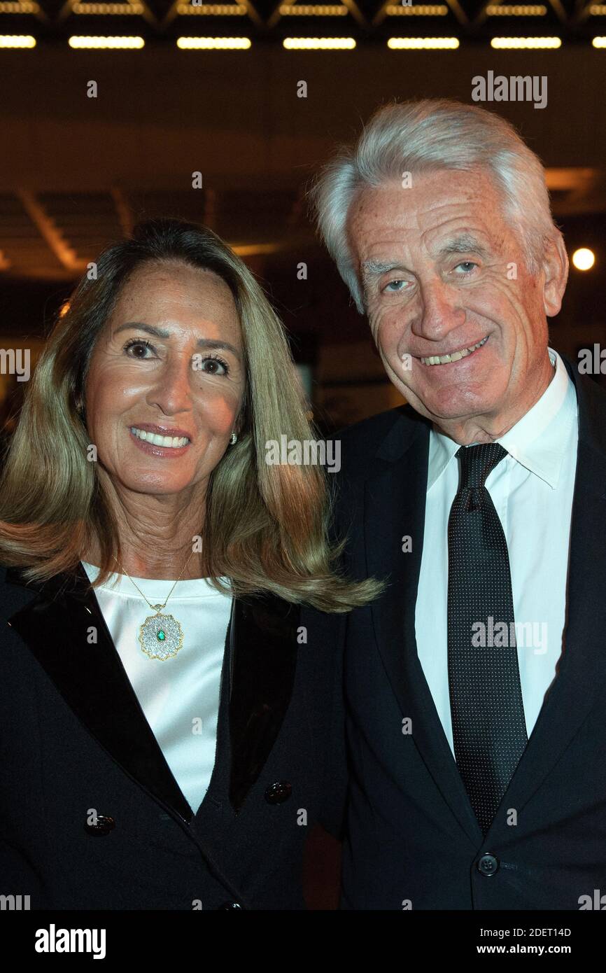 Gilbert Coullier and his wife Nicole Coullier attending the Grand ...