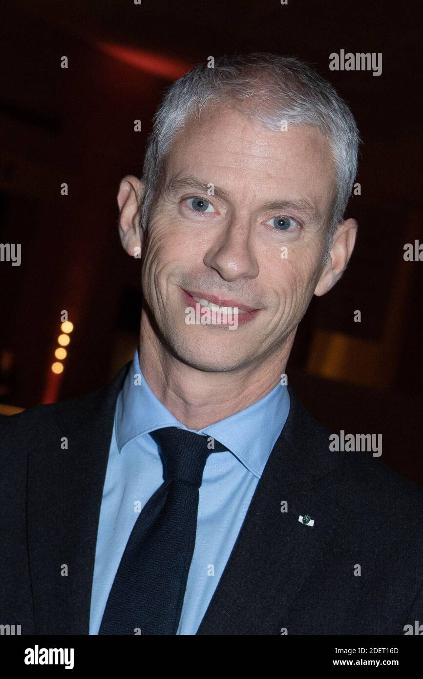 French Minister of Culture Franck Riester attending the Grand Dinner of ...