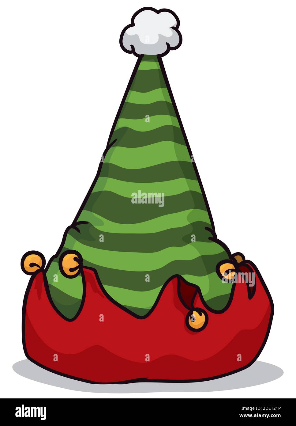 Jingle bells cartoon hi-res stock photography and images - Alamy