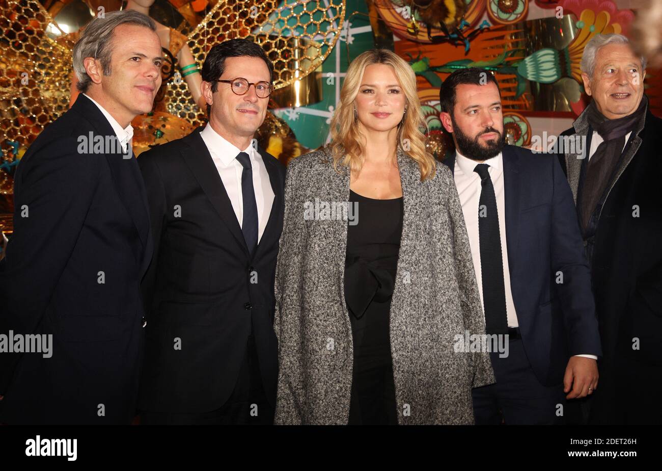 (L-R) Guillaume Houze, Olivier Bron, Virginie Efira, Alexandre Liot and ...
