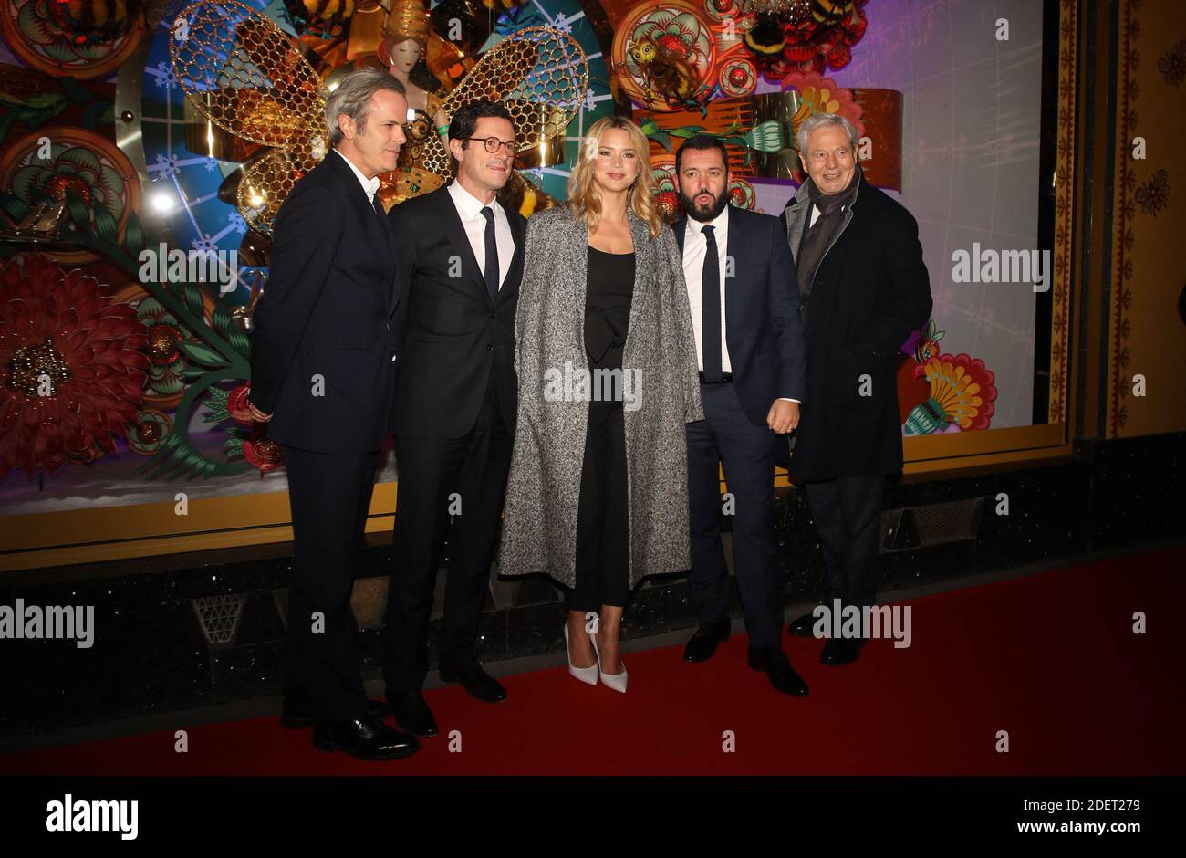 (L-R) Guillaume Houze, Olivier Bron, Virginie Efira, Alexandre Liot and ...