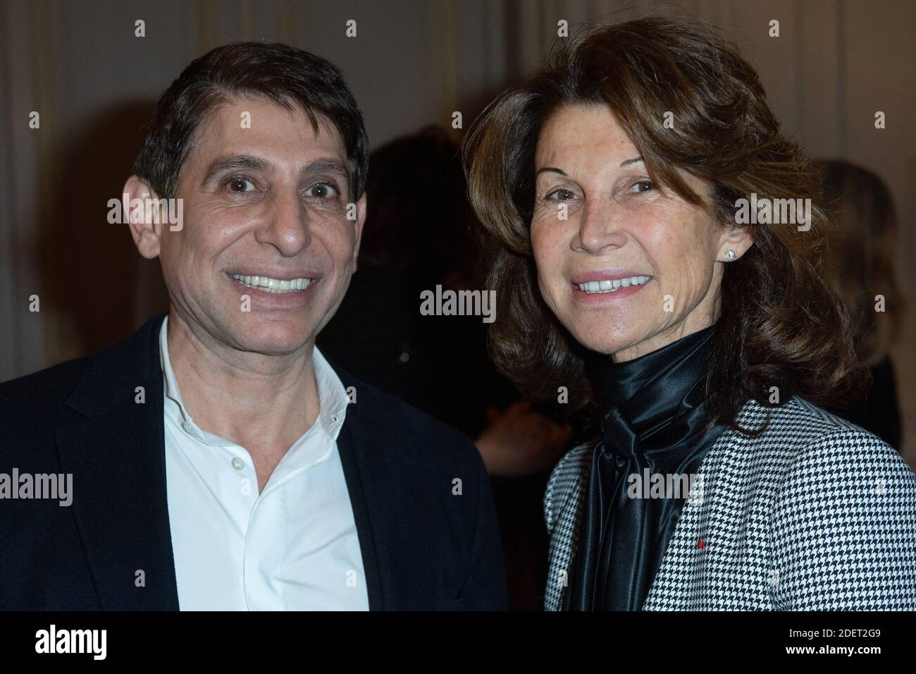 Jacques Demi and Sylvie Rousseau attending the Vaincre Le Cancer ...