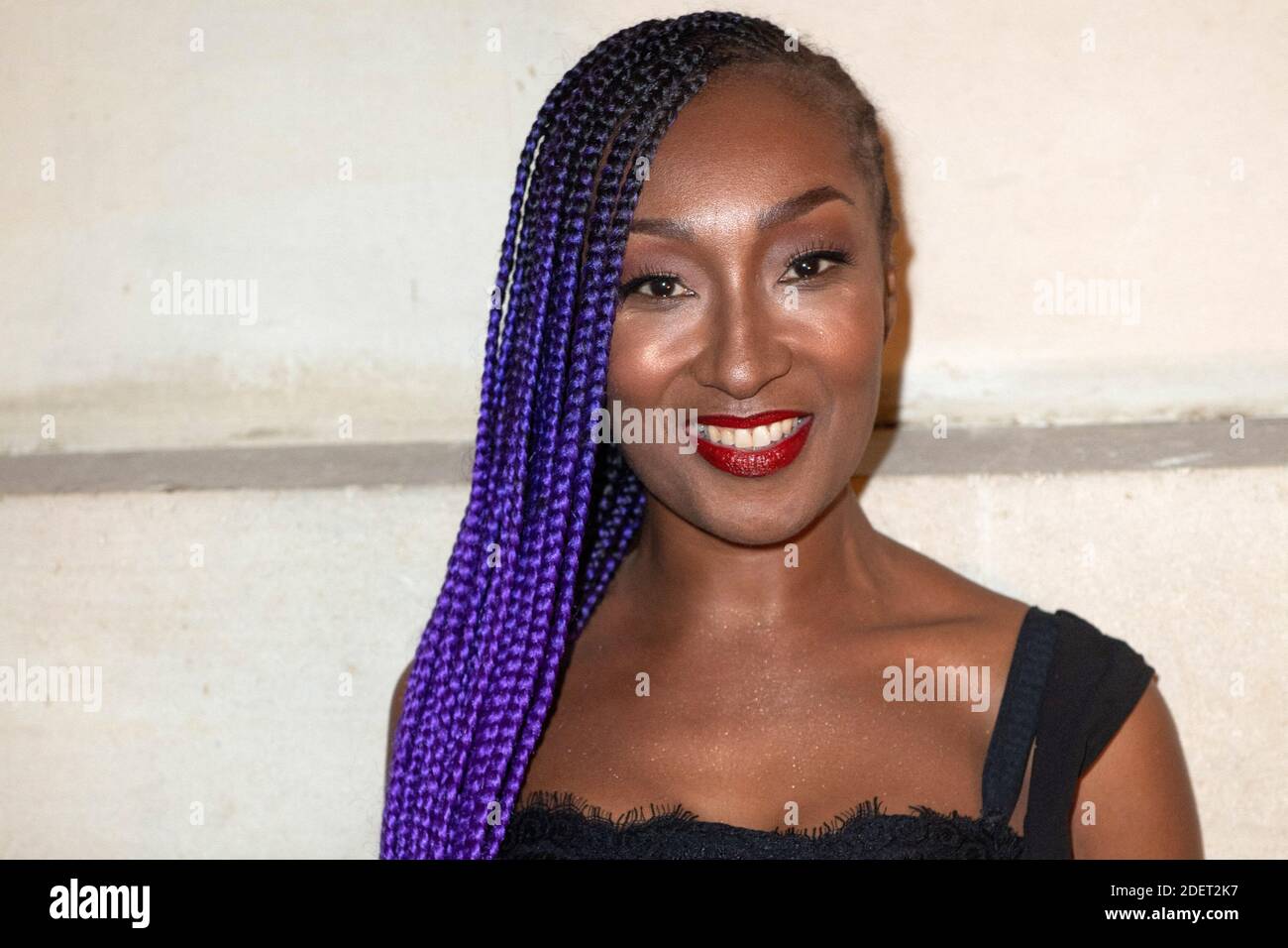 Nadege Beausson-Diagne attending the Vaincre Le Cancer Benefit Party at ...