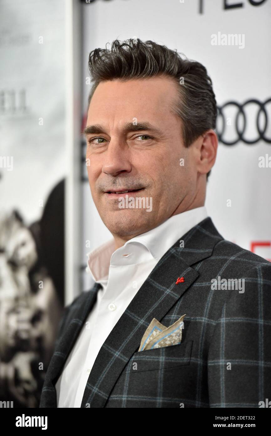 Jon Hamm attends the "Richard Jewell" premiere during AFI FEST 2019 at ...