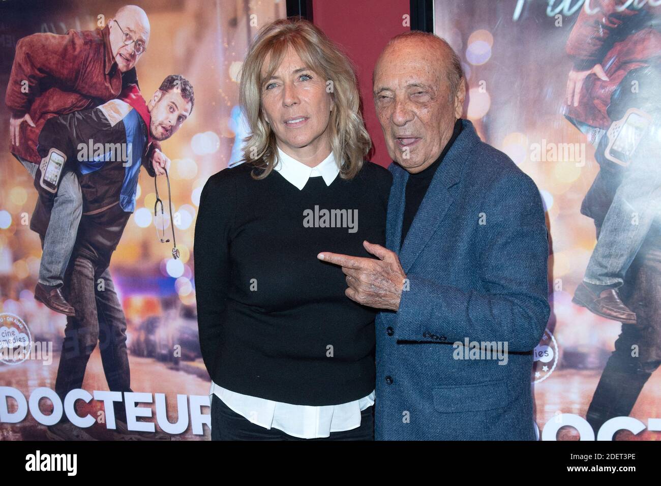 Sophie Vinson and Jacques Seguela attending the Docteur Premiere at the ...
