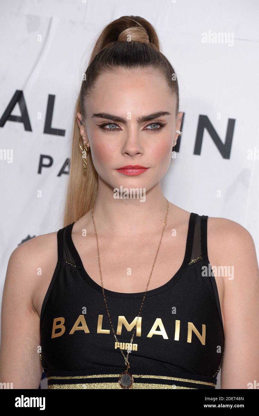 Cara Delevingne attends the PUMA x BALMAIN launch celebration party at ...