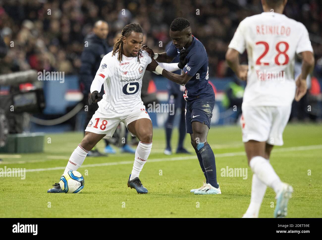 Renato Sanchesof LOSC during the Ligue 1 Paris Saint-Germain (PSG) v ...