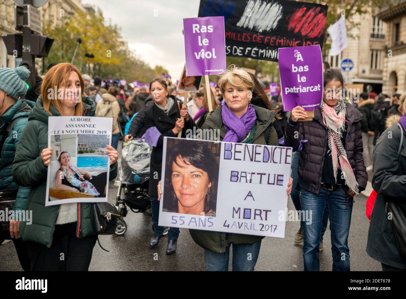 People protest during the International day for elimination of violence ...