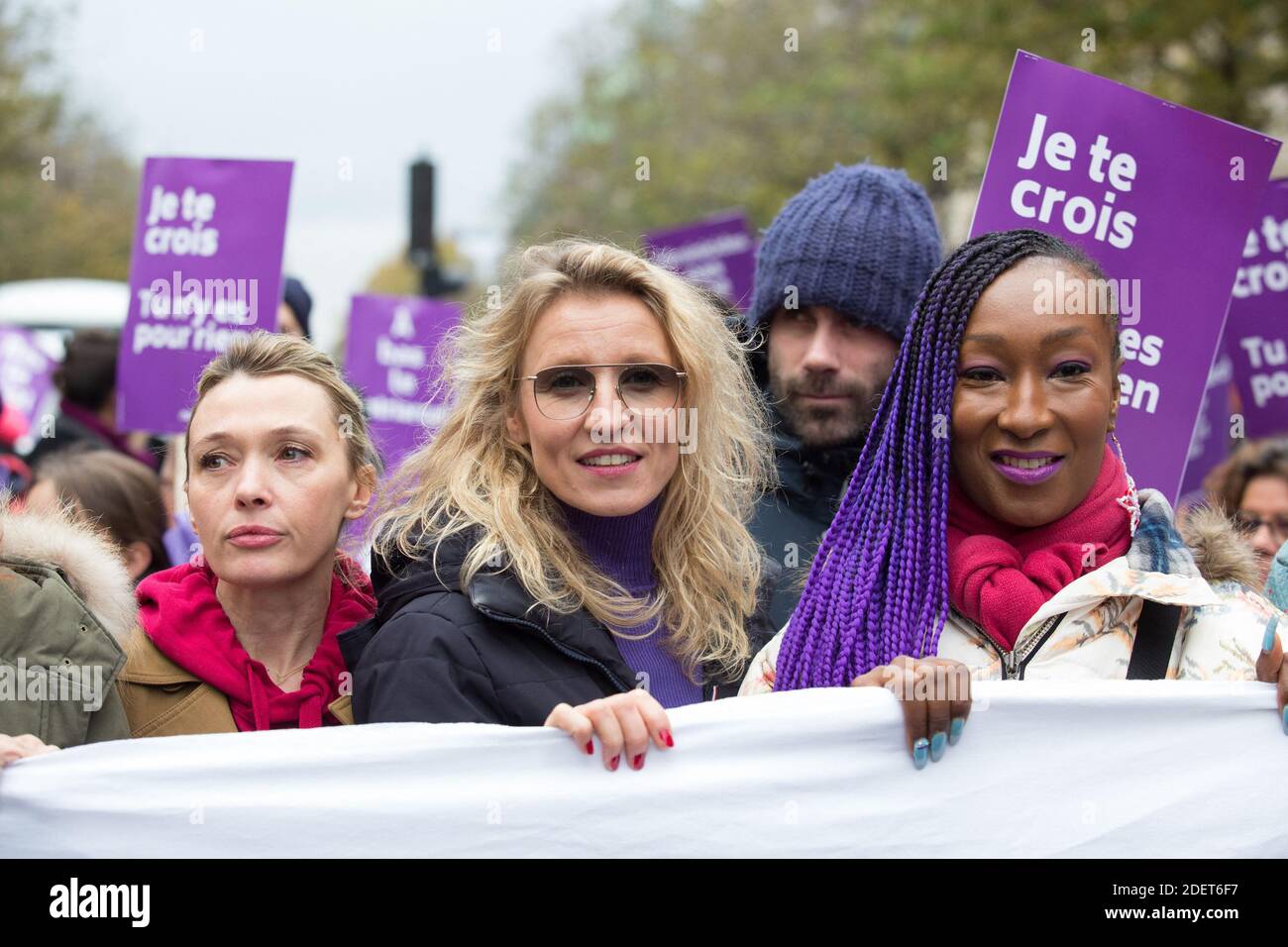 Anne Marivin, Alexandra Lamy, Nadege Bosson-Diagne during Historic Walk ...