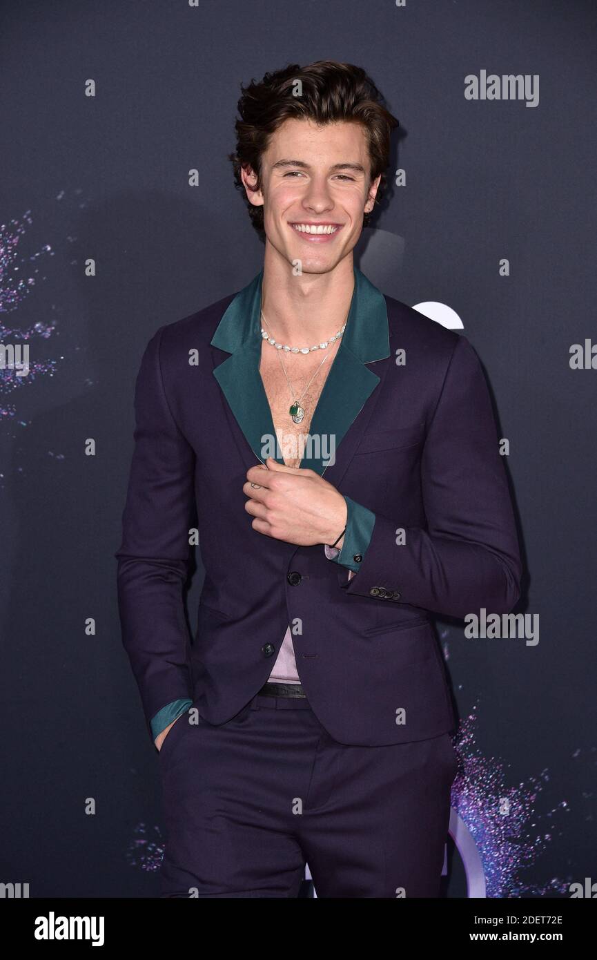 Shawn Mendes attends the 2019 American Music Awards at Microsoft ...