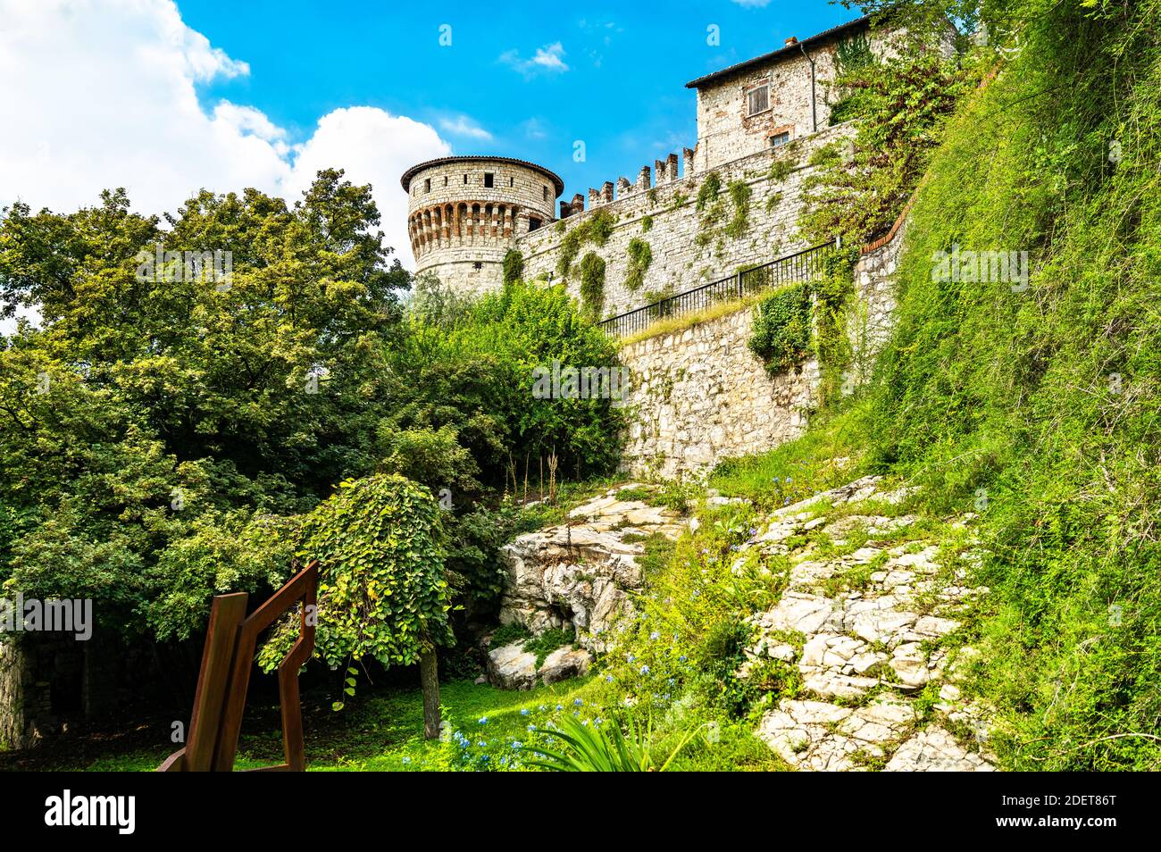 Brescia castle hi-res stock photography and images - Alamy