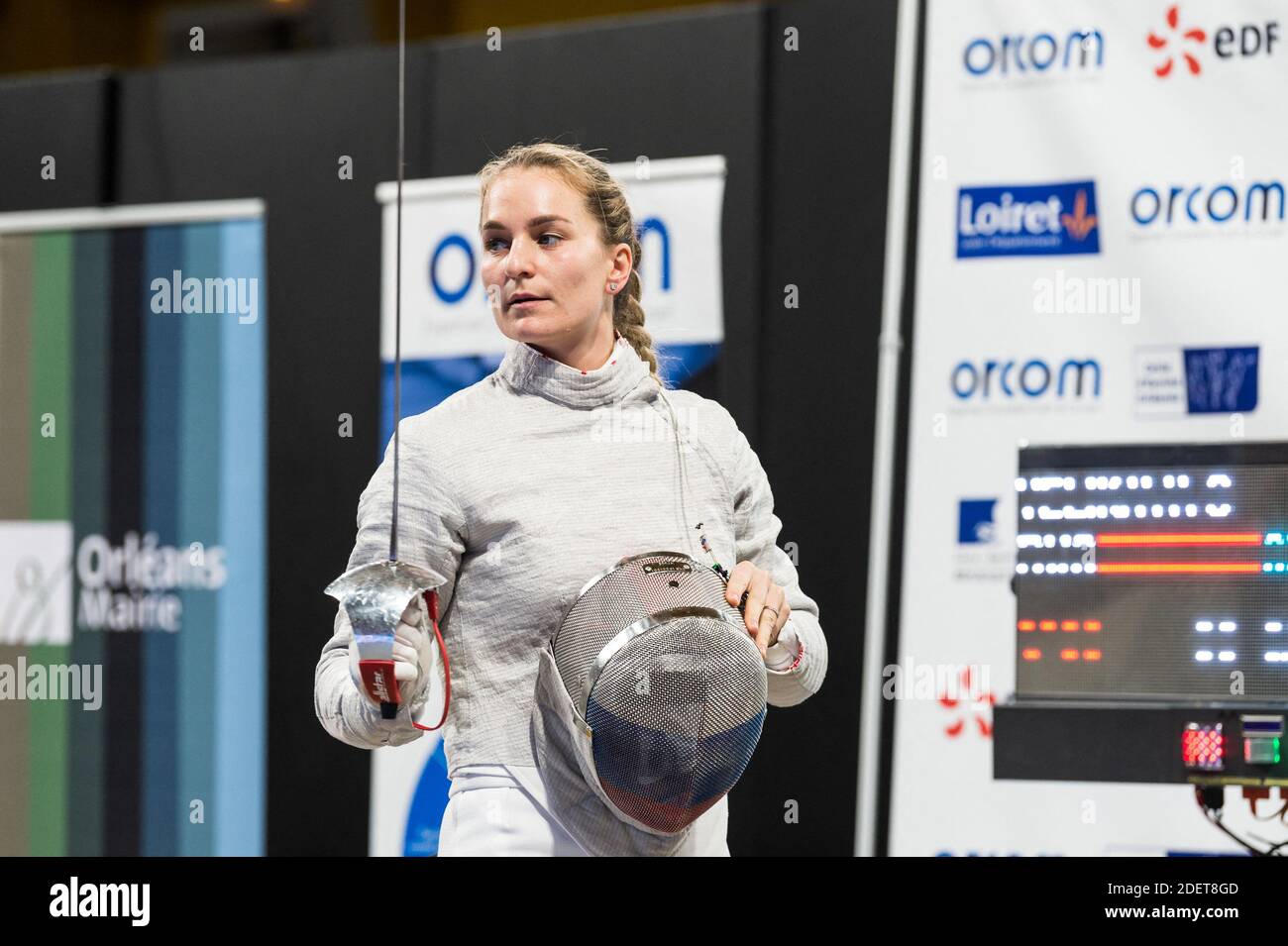 Sofya Velikaya of Russian Fencing (sabre) National team during the Team ...