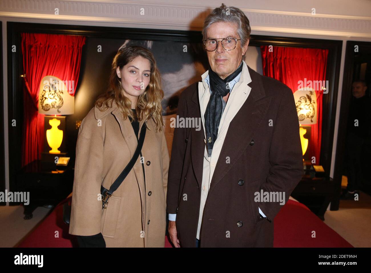 Marie-Ange Casta et Dominique Desseigne lors de la soirée d ...