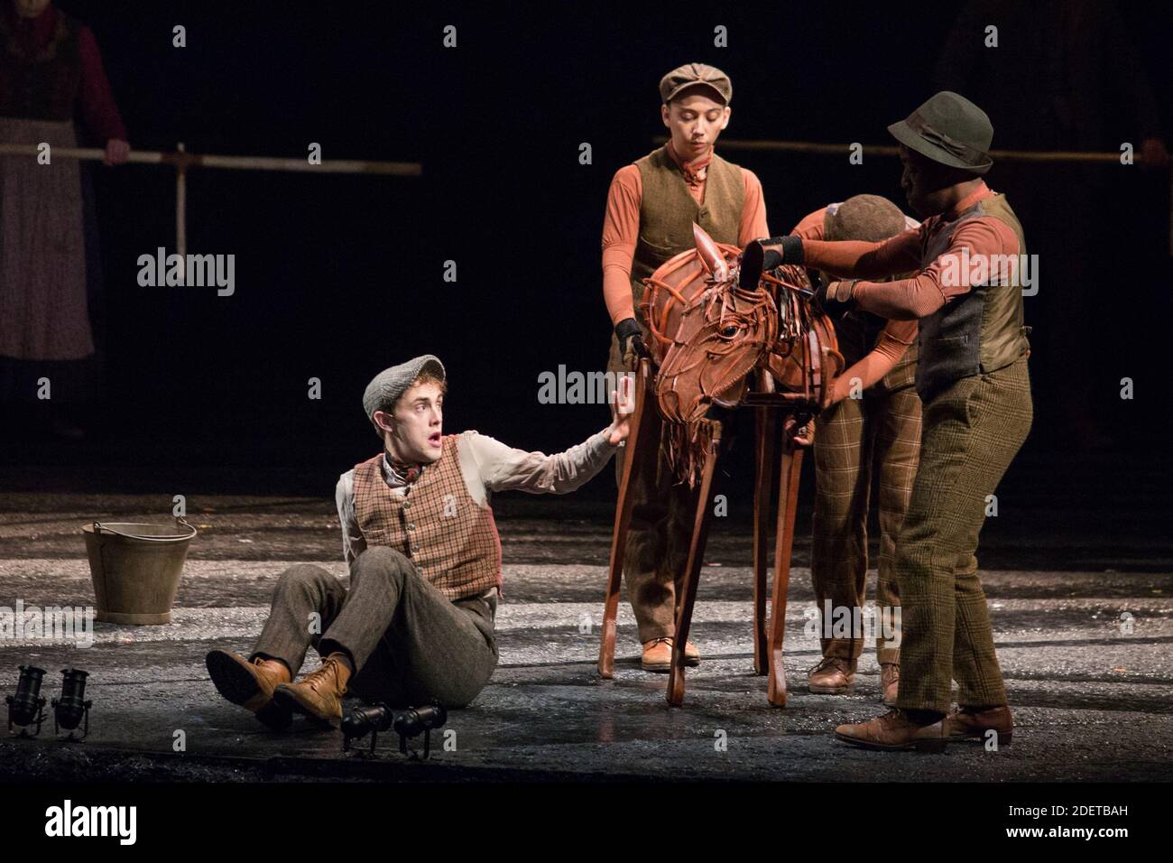 Scott Miller actor at The 'War Horse' show at the Seine Musicale in ...