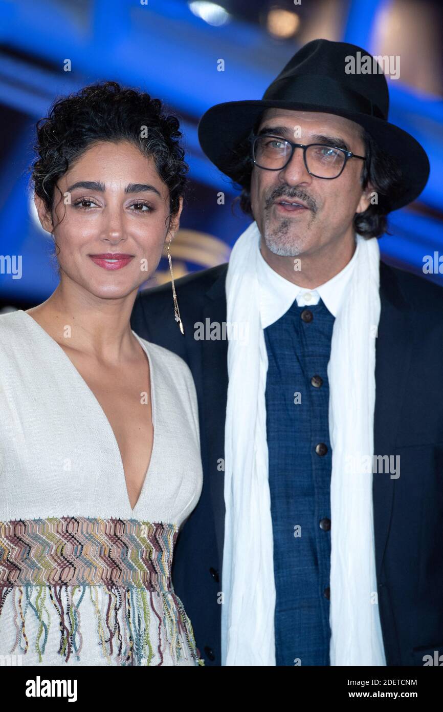 Golshifteh Farahani and Atiq Rahimi attending the Tribute to Bertrand ...