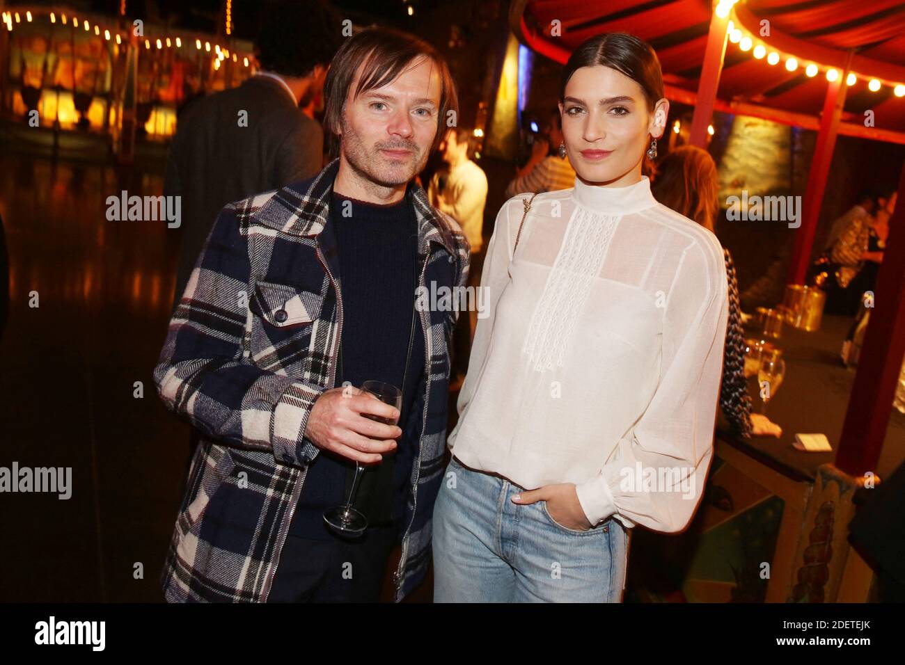Jean-Benoit Dunckel et Alma Jodorowsky lors du Diner de Gala du ...