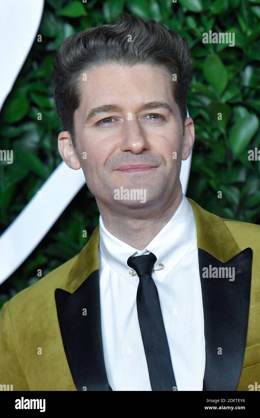Matthew Morrison attending the Fashion Awards 2019 at the Royal Albert ...