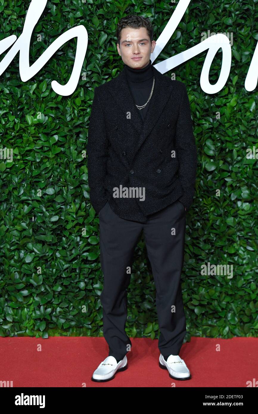 Rafferty Law attending the Fashion Awards 2019 at the Royal Albert Hall ...