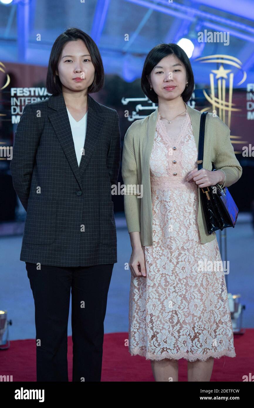 Sol Kim and Jihyoung Lee attending the Adam screening during of the ...