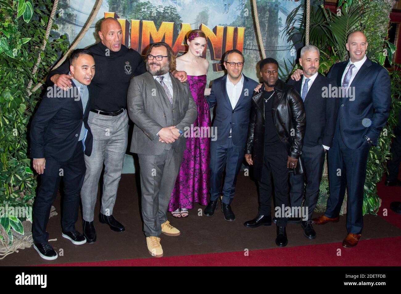 Guest, Dwayne Johnson, Jack Black, Karen Gillan, Jake Kasdan, Kevin ...