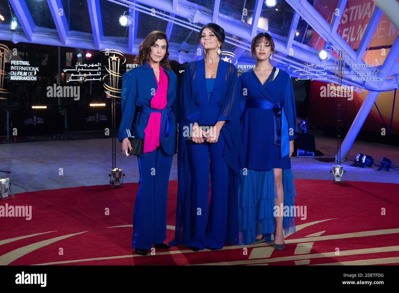 Lubna Azabal, Maryam Touzani and Nisrin Erradi attending the Adam ...