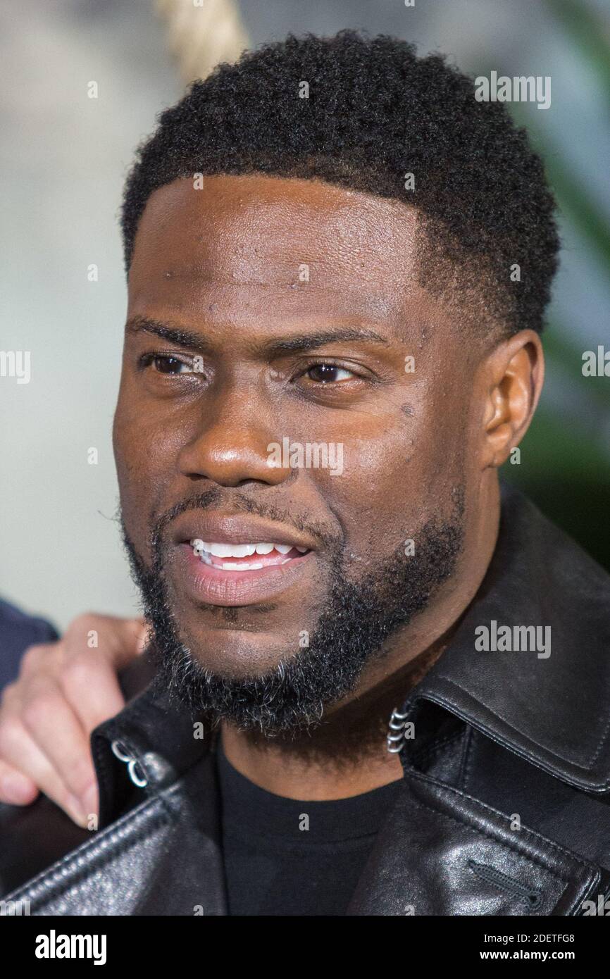 Kevin Hart attends the 'Jumanji Next Level' Paris Film Premiere at Le ...
