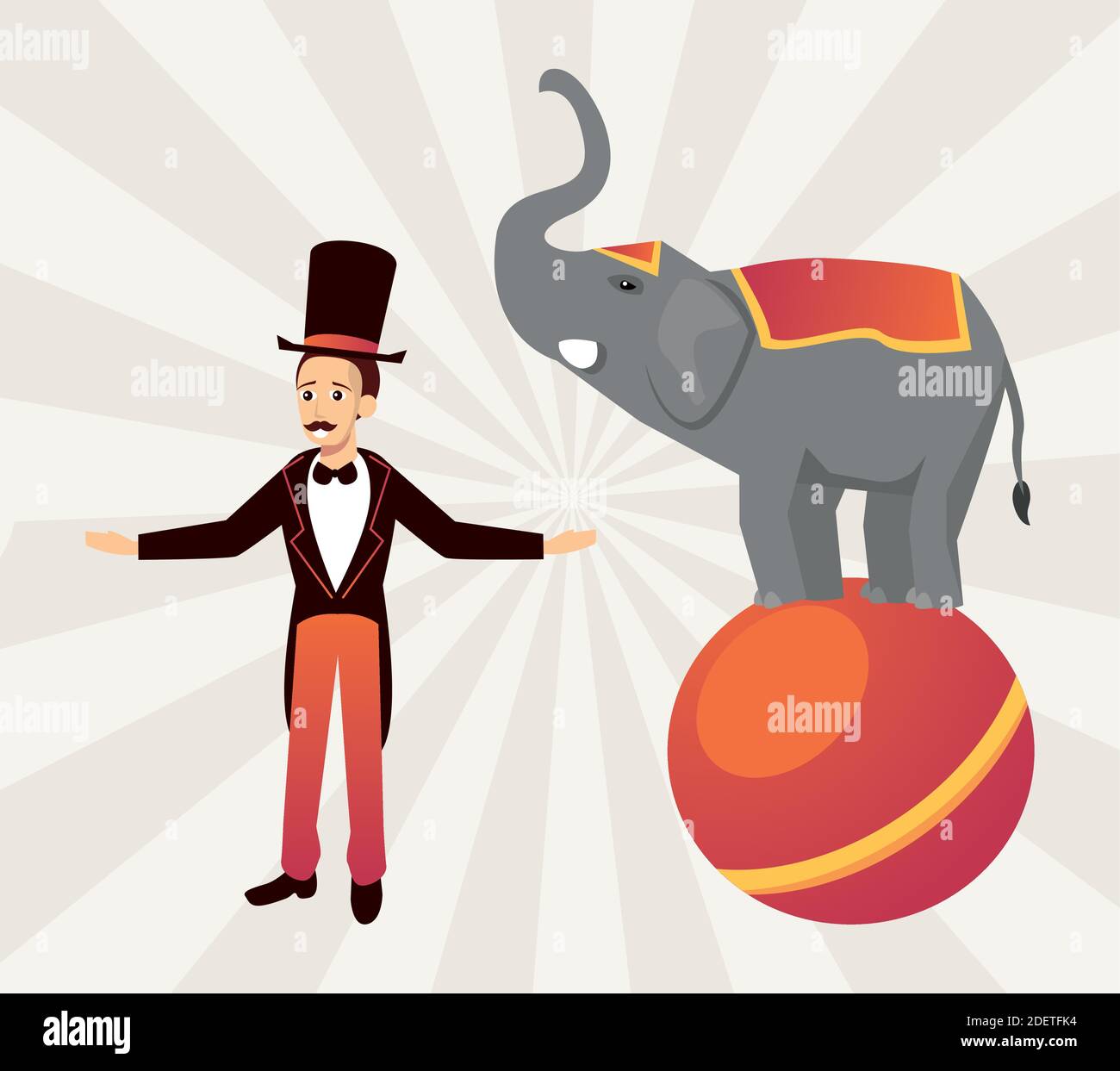 Ringmaster Stock Vector Images - Alamy