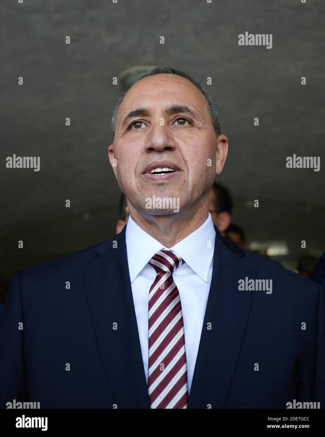 Algerian presidential candidate azzedine mihoubi hi-res stock ...