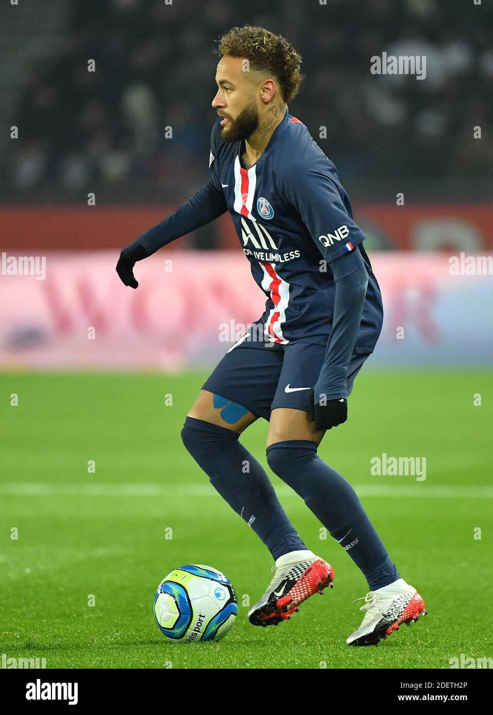PSG’s Neymar during the Ligue 1 Paris Saint-Germain (PSG) v FC Nantes ...