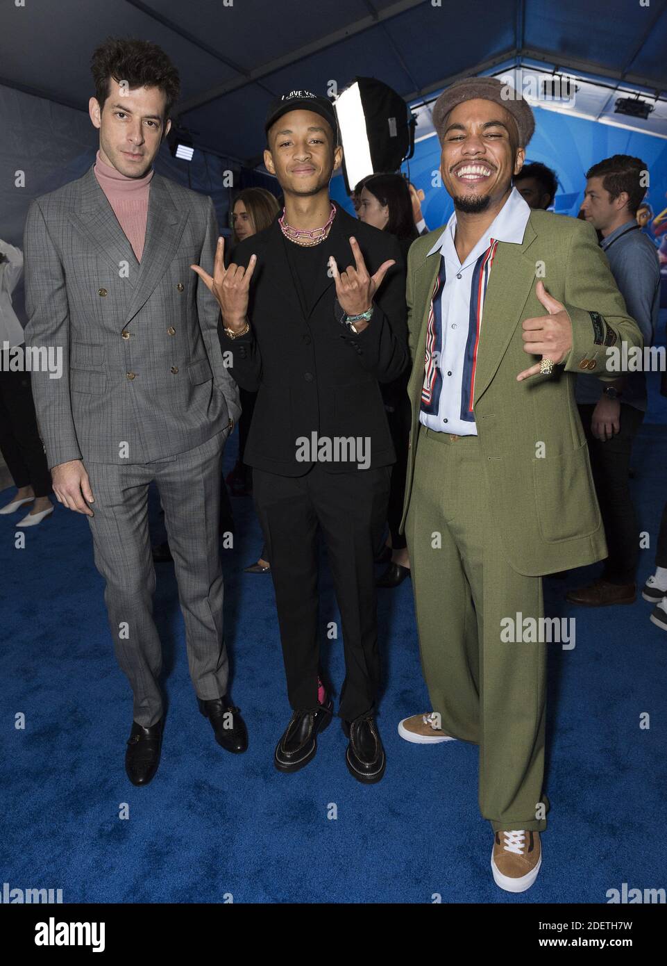 Jaden Smith, Anderson .Paak, Mark Ronson attend the premiere of 20th ...