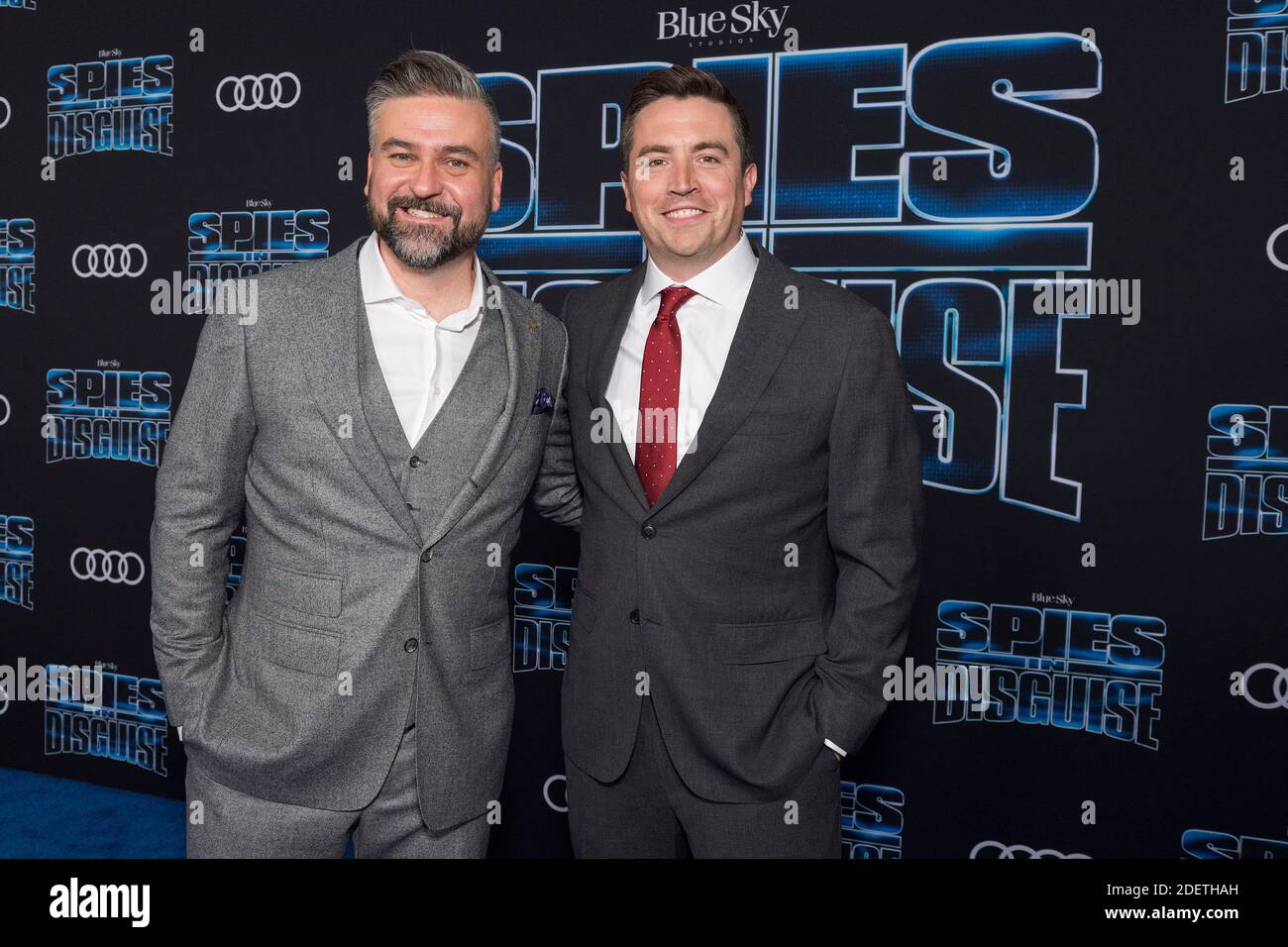 Troy Quane and Nick Bruno attend the premiere of 20th Century Fox's ...