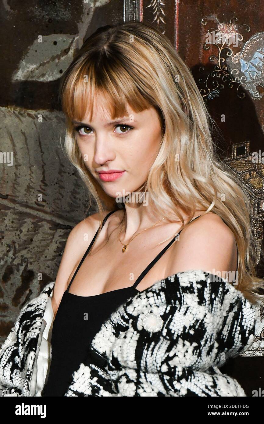 Angele attends the photocall of the Chanel Metiers d'art 2019-2020 show ...