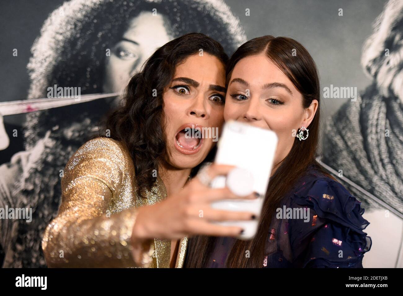 Brittany Ogrady And Lily Donoghue Attend The Screening Of Black Christmas At Regal La Live On