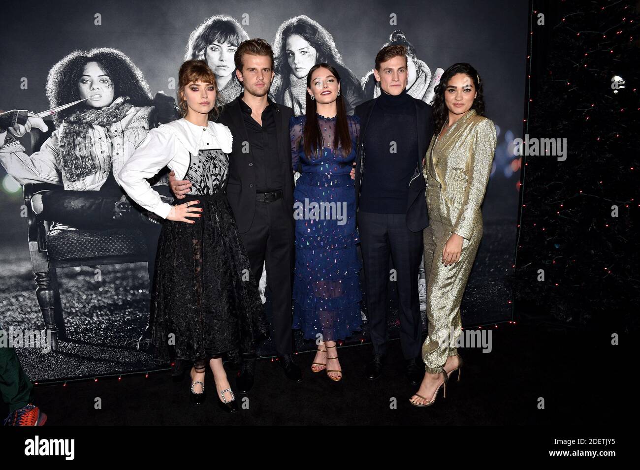 Ben Black, Imogen Poots, Lily Donoghue, Brittany O'Grady and Simon Mead ...