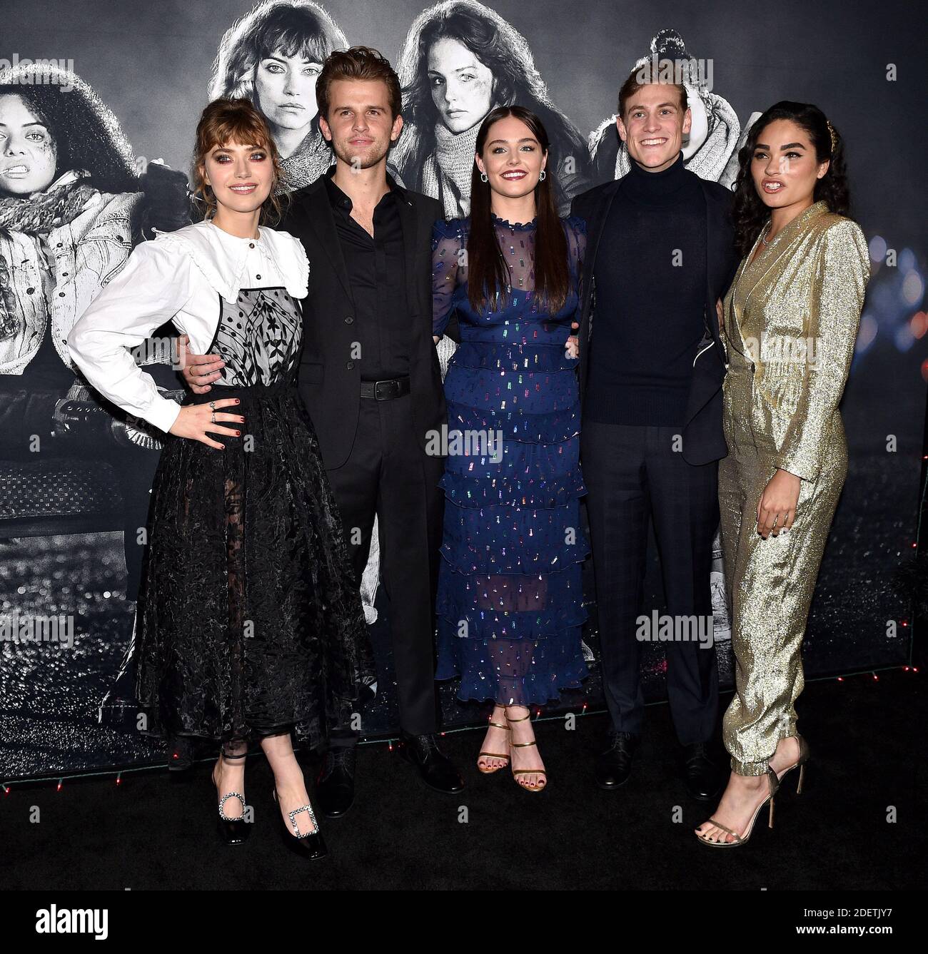 Ben Black, Imogen Poots, Lily Donoghue, Brittany O'Grady and Simon Mead ...