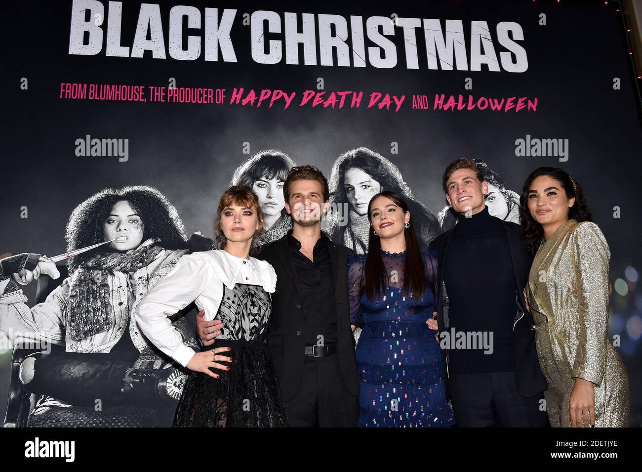 Ben Black, Imogen Poots, Lily Donoghue, Brittany O'Grady and Simon Mead ...