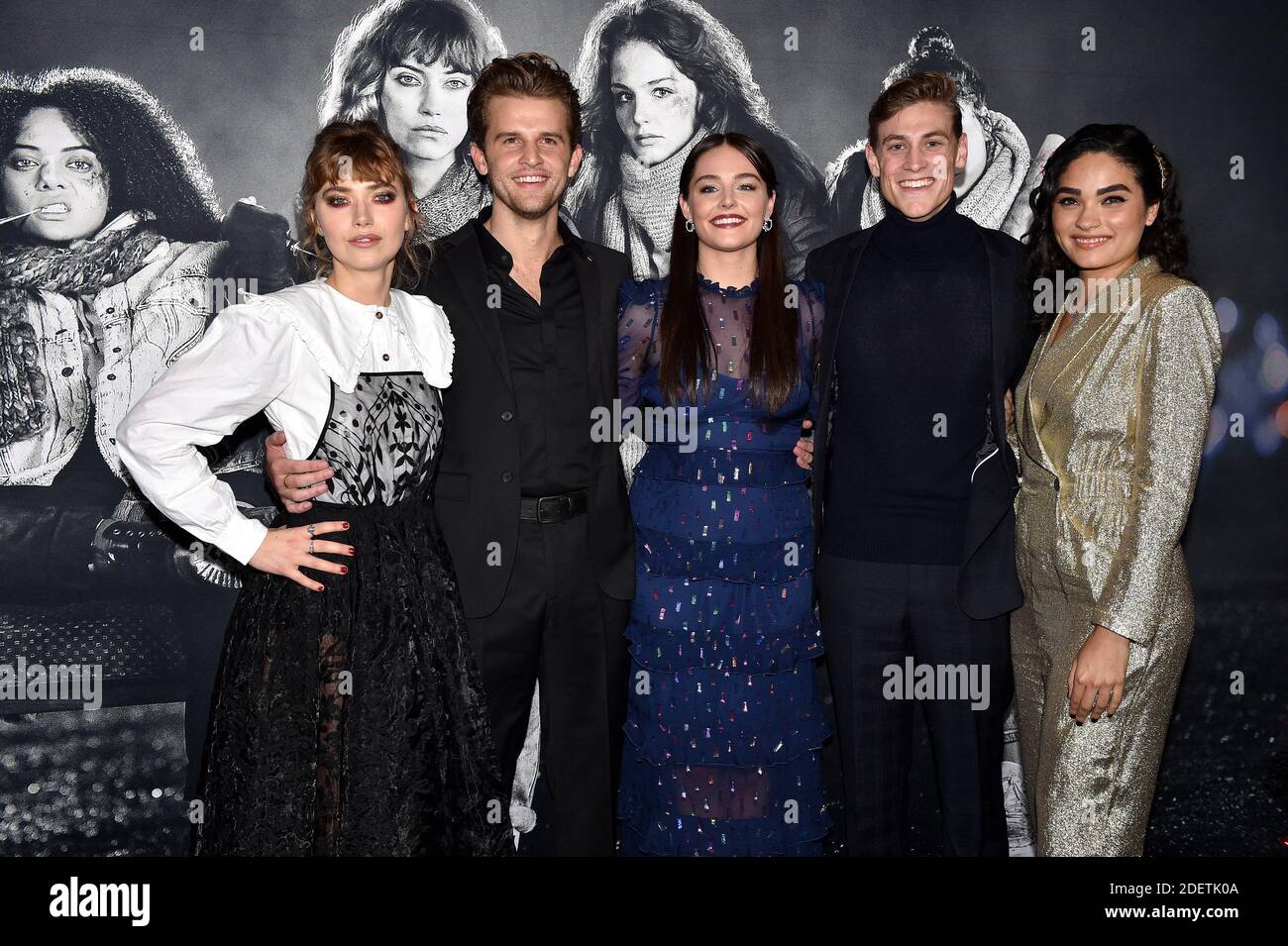 Ben Black, Imogen Poots, Lily Donoghue, Brittany O'Grady and Simon Mead ...